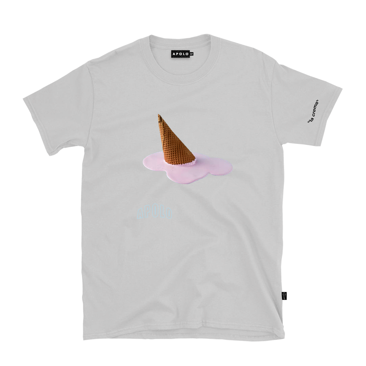 APOLO Summer Ice cream - Grey – A P O L O Apparel Ent.